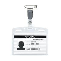 仕様：ID・ICカード用 仕様：ヨコ型 カード寸法：54・86 ●材質/ケース：R-PP、クリップ成形部：R-POM、ベルト：R-PE●安全ピン・クリップ両用型k6255-5739●衣服を痛めずがっちりホールドする強力イタメンクリップ●新開...