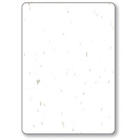 手書きはもちろん、インクジェット・レーザー・コピー機・軽印刷対応のプリンターで使用できる本格的な厚漉和紙です。●便箋●規格：単カード／大札しろ●寸法：縦148×横105mm●1パック入数：50枚●坪量：163g／m2●紙厚：250μm●両面...