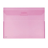 ●ストッパー付きのフタが付いていますので移動時にも書類が落ちる心配がなく、持ち出しフォルダーとしても活用できます。●材質／PPシート●厚み／0．2mm●ポケット数／1●再生PP●サイズ／234×311×（10）mm　※カッコ内のサイズはマチ...
