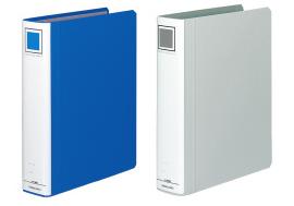 ●とじ具は脱着可能で、表紙が傷めば別売の新しい表紙と交換が可能です。 ●とじ具をはずした表紙は、保存文書用のファイルとして再利用できます。その際、タイトルの書き直しが不要です。 ●左右どちらからでも書類の抜き差しができるので、一方から新しい...