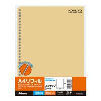 サイズ：A4-S 穴数：2・4・30穴対応 ●材質/クラフト紙●外寸法/タテ300×ヨコ224●30枚入りk5115-9580●最も普及しているチューブファイル・フォルダー・替紙式クリヤーブックにぴったり収まるリフィルです。●30穴ファイル...