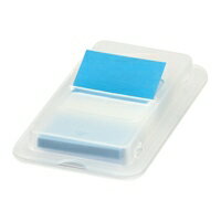 カラフルな色で、情報の有る場所がすぐわかるふせんです。●50枚×1パッド●ディスペンサー入り●色：スカイブルー●サイズ：横25．4×縦43．6mmJ179500　zaikoE