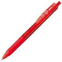 ジョインテックス限定！！●ゲルインクボールペン（ノック式）●ボール径：0．5mm●折れにくいバインダークリップ●サラサシリーズのクリアカラー軸！お名入れにもおすすめです。●軸色／インク色：透明赤／赤●本体長：141mm●軸径：11．0mm●...