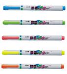 K2PM-L1BX10　ブルー、K2PM-L1GX10　ライトグリーン、K2PM-L1PX10　ピンク、K2PM-L1YX10　イエロー、K2PM-L1YRX10　オレンジ 発色が美しい定番キャップ式蛍光マーカー　太字シングルタイプ 入り数...