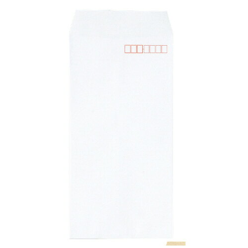 ●長形3号　●サイズ／120×235mm　●紙厚80g/平方メートル　●1000枚入り　●〒枠付　●センター貼り　●紙質／白封筒用紙（ケント）　●経済的な大量1000枚入りk5599-5436