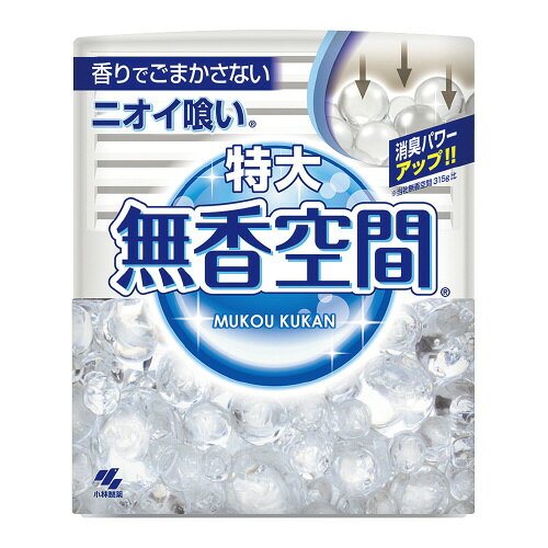 ●香りを一切使用していない無香タイプの消臭剤です。透明ビーズが生活空間の様々な気になるニオイを効果的に除去します●置き型タイプ●本体●630g●効果期間／約2．5〜5ヵ月（使用状況によって異なります）●詰替方式k6426-5834