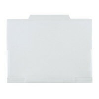 ●サイズ／250×310×4mm（マチ幅最大20mm）　●A4サイズ　●色/クリア　●6見出し　●7ポケット　●材質／再生PP40％以上　●適正収容枚数185枚　●資料を細かく分けて1つのフォルダーで整理k6132-0901