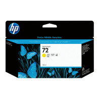 ●型番／72　●色／イエロー　130mL　●品番／C9373A　●対応機種：DesignJetT610／T620／T770／T770HDD／T790／T795／T1100／T1100PS／T1120／T1120PS／T1200／T1200P...
