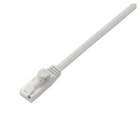 ●カラー:ホワイト●インターフェイス:RJ-45コネクター●規格:Cat6対応（10BASE-T、100BASE-TX、1000BASE-TX対応）●伝送速度:1Gbps●伝送帯域:250MHz●ケーブル太さ:5.5mm●芯数:8芯●結線方...