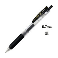 ●厚いものも簡単に挟めるバインダークリップ採用●鮮やかな発色●ボール径／0．7mm●インク色／黒●水性顔料ゲルインク●ノック式●ラバーグリップ付き●替芯／RJF7-BK(黒）●再生材使用k5431-4313