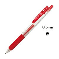 ●厚いものも簡単に挟めるバインダークリップ採用●鮮やかな発色●ボール径／0．5mm●インク色／赤●水性顔料ゲルインク●ノック式●ラバーグリップ付き●替芯／RJF5-R(赤）●再生材使用k5431-4481