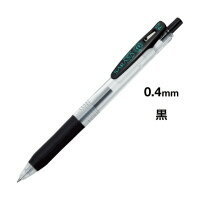 ●厚いものも簡単に挟めるバインダークリップ採用●鮮やかな発色●ボール径／0．4mm●インク色／黒●水性顔料ゲルインク●ノック式●ラバーグリップ付き●替芯／RJF4-BK(黒）●再生材使用k5465-5898