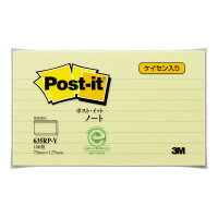 ●書き込みやすい罫線入り　●罫線の間隔は、ノートに準じた7mm間隔　●サイズ／75×127mm　●100枚　●イエロー（罫線入り）　●古紙パルプ配合率100％k6018-9462
