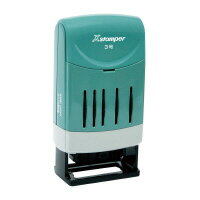 ●字体/3号ゴシック体　●欧文日付（浸透印タイプ）　●油性染料系インキ　●インキ/黒　●補充インキ2本付き　●インキ補充式（XR-NFNクロ・XR-NFN-Y-20-クロ）　●本体・本体カバーに再生ABS80％、日付印用スライドに再生POM...