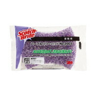 ●キズをつけにくいパワフルなたわしです。持ちやすい形状です。がんこな汚れもスッキリ落としたいときに。●サイズ：130×100mm●カラー：紫●材質：ナイロン不織布（樹脂研磨粒子付）k6472-0319