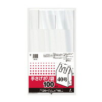 ●サイズ／仕上幅260×マチ140×高さ480mm（高さは何も入れていない状態でのサイズです）　●タイプ／L　●シート厚み／0．02mm　●材質／HDPE（高密度ポリエチレン）　●100枚入　●重いものを入れても安心の厚口タイプk6472-...