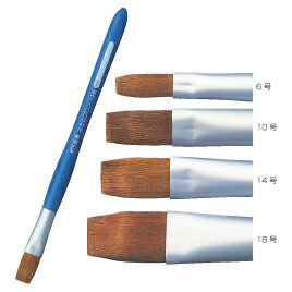 人工繊維を使用していますので、細かい部分の描写から全体を使っての太い線・面ぬりも可能です。・ 持ち軸部分を三角グリップにして、手にフィットしやすくしてあります。・ 軸部分は100％再生樹脂を使用しています。※お届けする商品が写真と異なる場合...