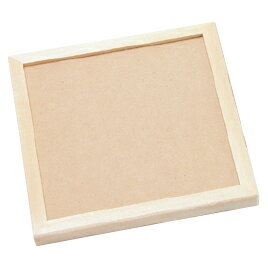 ●寸法／（1）外寸175×175×15mm、内寸150×150mm、深さ表4mm、裏8.5mm（2）142×142×11mm、凹部99×99×3mm●材質／（1）シナ材（2）コルク※（2）にはワックスコード取付済です。e139-866