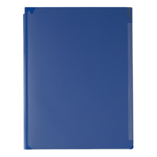 ●ボード・ポケット／再生PP●サイズ／A4タテ●寸法／312×238×（厚さ）15mm●とじ方向／タテ型：短辺とじ●収容枚数／約80枚●マチ付きポケット●色／青●固い表紙＆クリップでしっかり書ける／アンケート用紙や調査票などをしっかり保持し...