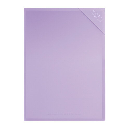 ●A3見開き　●サイズ／311×（225+225）mm　●材質／PPシート　●厚さ／表紙：0.18mm、裏表紙：0.75mm　●表紙・裏表紙／再生PP　●裏表紙が丈夫なので、大事な書類が折れないようにしっかり保護！外出時のかばんの中でも安心...