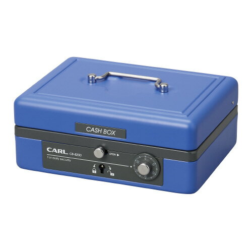 ●A6サイズが収納できる手提げ金庫です。錠前とダイヤル錠の二重ロックです。収納性に優れたコンパクトサイズでキャビネットや引出しなどでも管理可能です。トレーは角度がついていて見やすく、硬貨が取り出しやすくなっています。トレーの下は、領収書や伝...