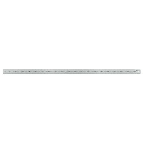 ●外寸法/W1050×H35（t1.5）mm●目盛りサイズ/100cm●製品の端より目盛が刻まれているため、端を基準として測定することができます。　※日本工業規格基準に基づく商品です。k5107-2902