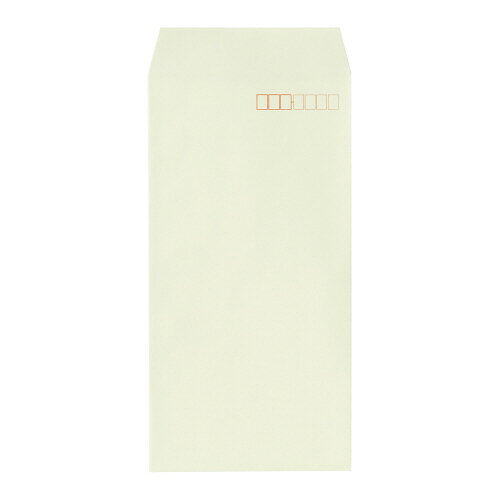 ●長形3号　●サイズ／120×235mm　●ウグイス　●紙厚80g/平方メートル　●100枚入り　●〒枠付　●サイド貼り　●古紙配合紙k6227-2681