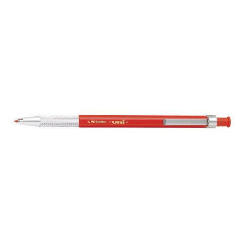 ●製図や建築現場など専門用途の定番のユニホルダー。　●芯径／2．0mm●仕様／赤　※赤芯が1本入っています。k6125-5357