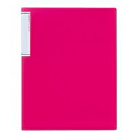 背幅の薄いスリムタイプで持ち運び重視の軽量設計！●クリアファイル（ポケット固定式）●業務用パック●中紙なし●タテ入れ●タテ型●規格：A4−S●ポケット数：20枚●色：赤●材質：表紙、ポケット＝ポリプロピレン●表紙厚：0．4mm●ポケット厚：...