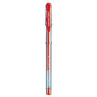 0．5mmのエコライター（ラバーなし）。●ボール径：0．5mm●インク色：赤●本体長：151mm●軸径：11．5mm●替芯：UMR5●インク種類：ゲルインク●機構：キャップ式●1組入数：●ゲルインクボールペン（キャップ式）J807682