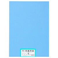 使い方いろいろ！●色画用紙●規格：4ッ切●寸法：縦543×横392mm●坪量：122．1g／平方m●色：イルカ●画用紙紙厚：185μm●1パック入数：100枚J868128