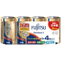 富士通アルカリ乾電池PremiumS 単1形 4本J754946