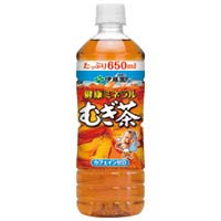 カフェイン・ゼロでおいしく水分とミネラルが補給できる健康むぎ茶。●種別（味）：麦茶●内容量：650mL●1箱入数：24本●容器形状：ペットボトルJ897086