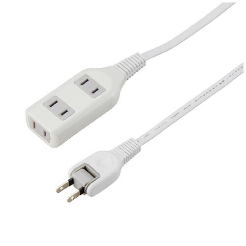 ●プラグはホコリや湿気によって発生するトラッキング火災を予防する絶縁カバー付きです。●ホコリの侵入を防止する安全シャッター付きです。●180°動くスイングプラグで狭い場所にも配線が可能です。●個口数：3●コード長（m）：5●シャッター：あり...