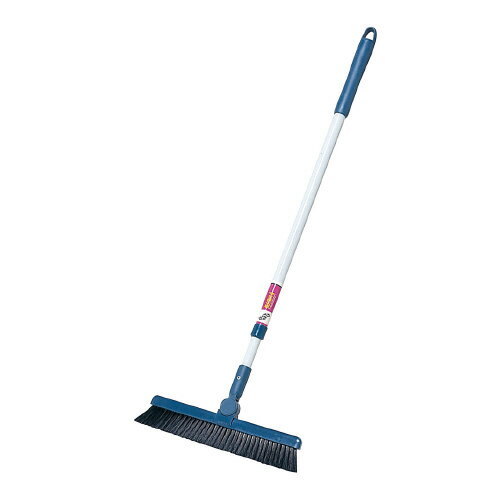 ●柄の長さが調整できる伸縮柄自在ほうき　●ヘッドは180度自在に動くので、コーナーや階段の隅もきれいに掃けます　●仕様／本体　●サイズ／W300×H870〜1400mm　●材質／ヘッド：ABS、ブラシ：ポリエステル、柄：スチールパイプ（樹脂...