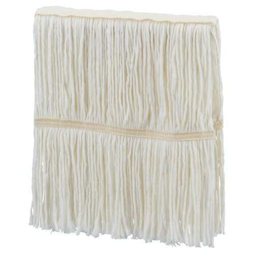 ●途中に布テープが縫ってあるから絡まりにくい　●布テープで縫い付けてあるから絡まりにくい！　●サイズ／約W240×H240mm　●材質／糸：ポリエステル・レーヨン、布テープ：綿　●質量／約150gk6617-4790