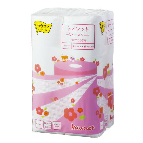 ●バージンパルプ100%のやわらかさ●仕様/ダブル●ロール幅/110mm●芯・ミシン目あり●材質/パルプ100%●エンボス加工k6534-6808