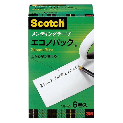 ●アセテートフィルムを採用したハイクオリティな粘着テープ。●粘着剤の塗布工程から有機溶剤を排除。●巻芯、パッケージ（箱）は再生紙を使用　●アセテートフィルムは焼却しても塩素ガスは発生しません。　●テープの上から字が書けます。　●幅・長さ/2...