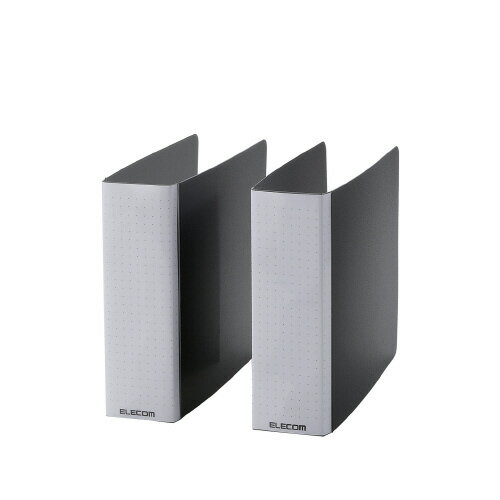 ●サイズ/W170×D39×H145.5mm　●材質/本体：PP・スチール、背ラベルカード：紙　●付属品/背ラベルカード2枚　●重量/62g（1冊）　※CD/DVD不織布ケースは付属しておりません。　●収容枚数/24枚　●色/ブラックk64...