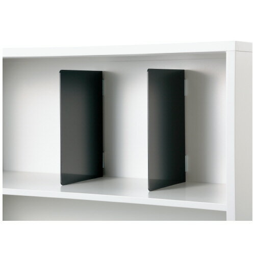 ●底面に段差ができない、背面固定のブックエンド　●サイズ/W36×D221×H297mm　●材質/硬質PVC・ヨーク付フェライト磁石　※スチール面の厚みによりマグネットの保持力が変わります。0.7mm厚以上のスチール面でご使用ください。　●...