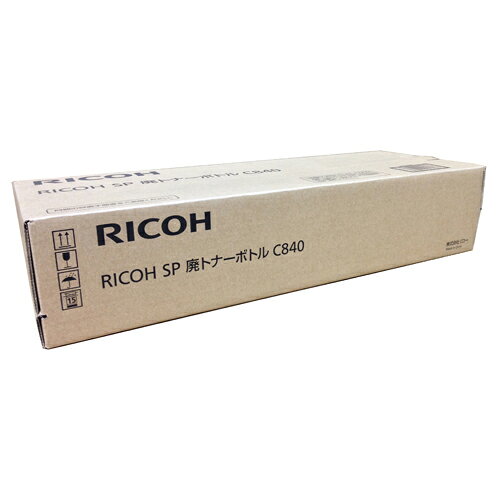 ●適応機種：RICOH SP C840/C840a1/C841/C841a1●純正／リサイクル／汎用：純正●廃トナーボトル1本●印刷枚数：40000（A4・5％印字比率連続印刷時）枚●入数：1本J725890