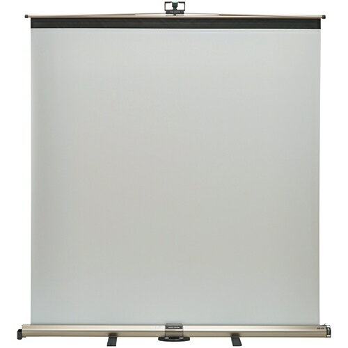短焦点プロジェクター対応のフロアタイプスクリーン。●スクリーンサイズ：80 ●収納時寸法：幅1950×奥115×高130mm ●外形寸法（幅）[mm]：1950 ●外形寸法（奥）[mm]：340 ●外形寸法（高）[mm]：2100 ●画面寸...