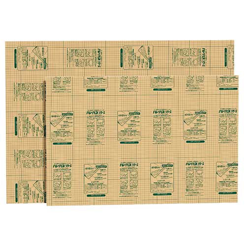 さらに反りにくい！（メーカー比）のり付パネルならコレ！ポリエチレンでラミネートしてあるのでさらに反りにくい！●外形寸法（縦）[mm]：910●外形寸法（横）[mm]：605●外形寸法（厚）[mm]：5●質量[g]：450●粘着剤：エマルジョ...