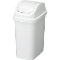 抗菌加工、清潔スイング式分別15L●容量/15L●カラー/ホワイトグレー●材質/ポリプロピレン●寸法/幅210×奥行320×高さ450mm●質量/約870g●機能/抗菌SIAAマーク取得●仕様/袋止め付●生産国/日本k2006-9988