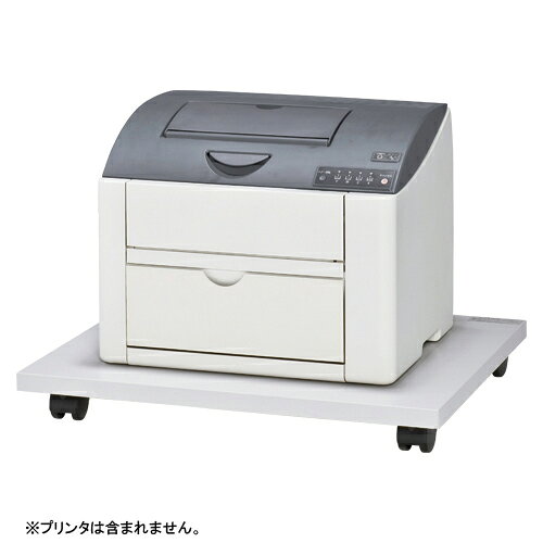 ●外寸：幅600×奥500×高83mm●総耐荷重：80kg●重量：4．6kg●材質：天板／フレーム／棚板＝スチール，キャスター＝PA●キャスター付o18937
