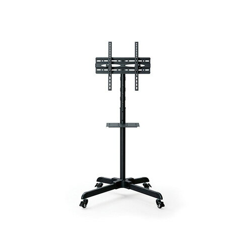 ●外寸：幅720×奥607×高1595mm●材質：スチール（エポキシ粉体塗装）●総耐荷重：45kg●重量：10．2kg●VESAマウントインターフェイス：〜400×400mmo54686