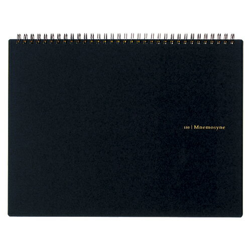 ●規格：A4判●罫種類：特殊5mm方眼罫●中紙枚数：70枚●外寸：縦235×横297mm●材質：表紙＝PP，中紙＝筆記用紙，リング＝スチール●ミシン目入o27714