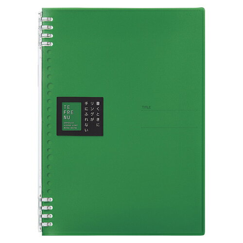 ●罫種類：7mm罫×31行●中紙枚数：15枚●外寸：縦264×横193mm●穴数：8穴（26穴ルーズリーフ対応）●適正収容：30枚●材質：表紙＝PPo30639