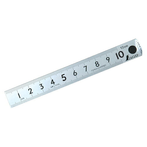●目盛：10cm●サイズ：縦15×横120×厚0．5mm●材質：ステンレスo06411