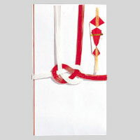 ●外寸：縦185×横105mm●中袋付●短冊：3種類（御祝，御歓，御祝儀）●赤白7本結切●金額目安：5千〜2万円位o19691